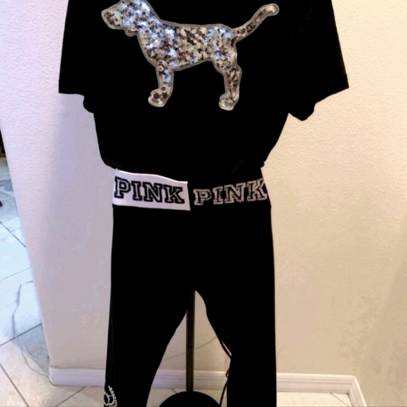 PINK Victoria's Secret | Pants & Jumpsuits | Sold Vs Pink Bling Bling ...